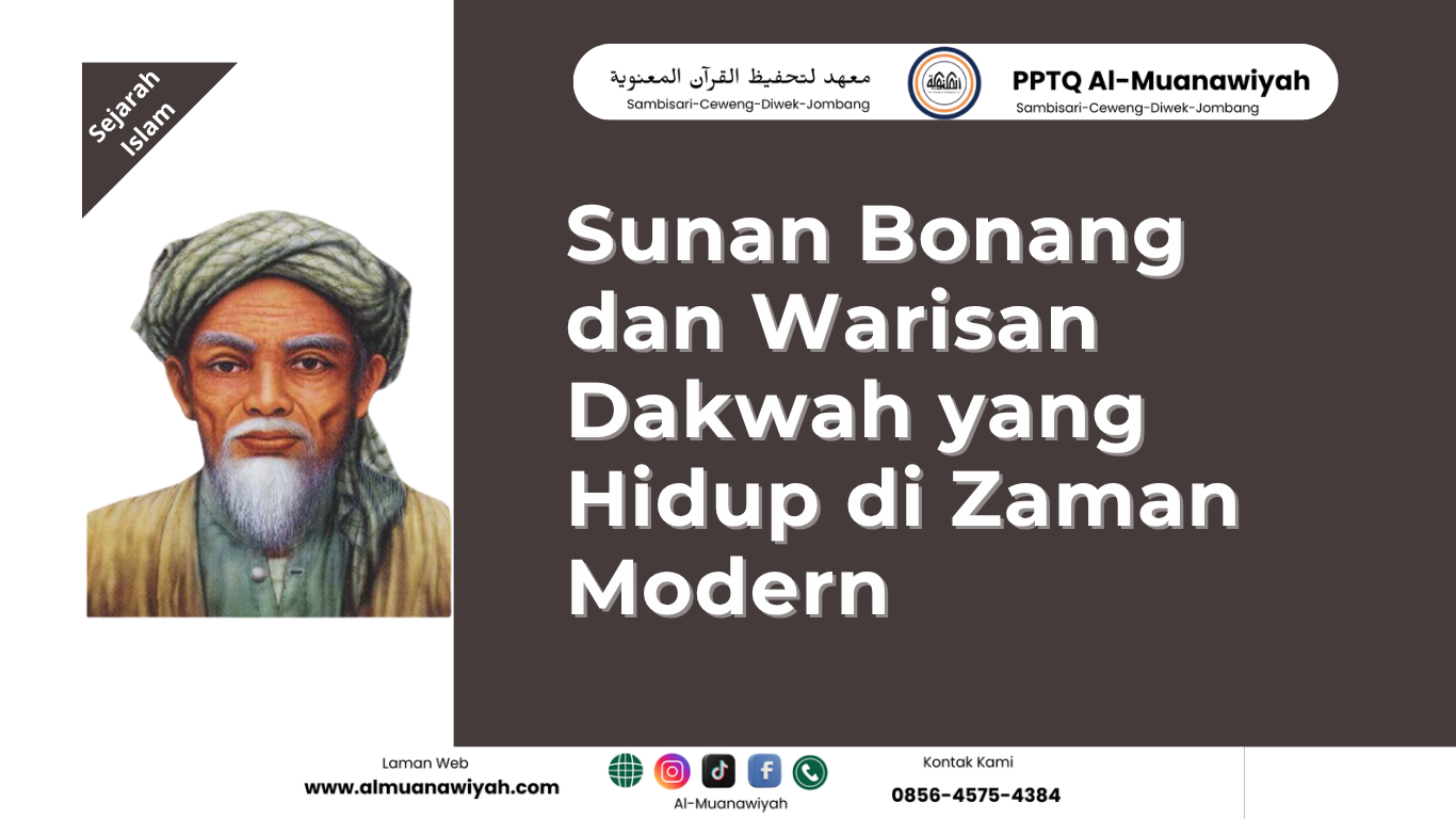 Sunan Bonang dan Warisan Dakwah yang Hidup di Zaman Modern - Pesantren ...